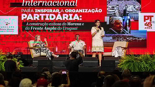 Debate en Brasil: Carolina Rangel presenta el modelo de Morena que ...