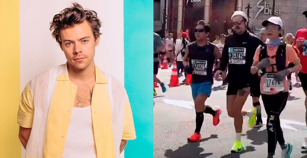 Harry Styles sorprende al correr un maratón en Tokio