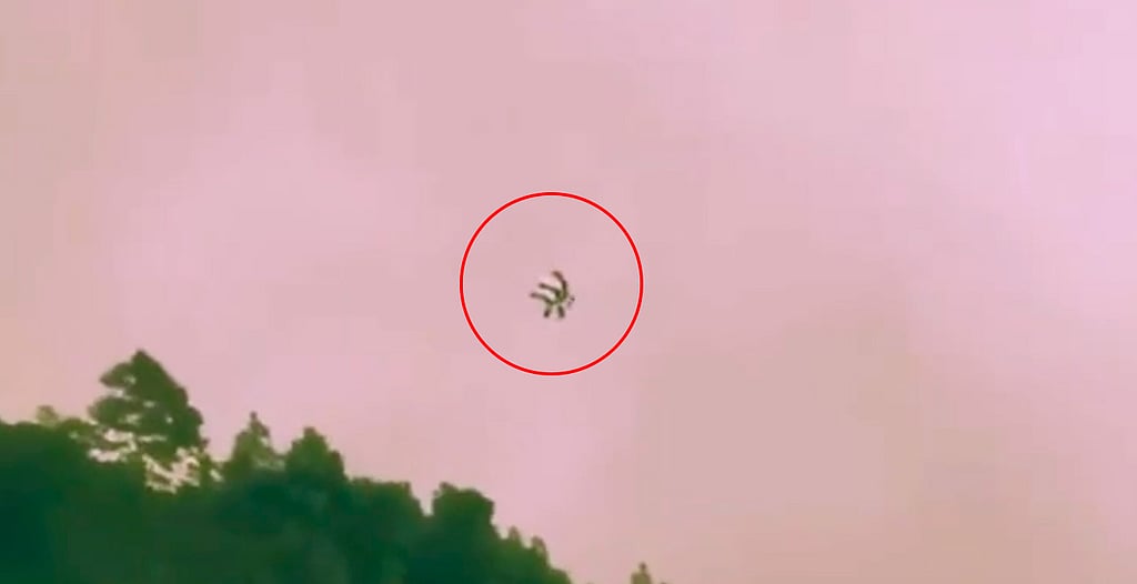 Captan supuesto OVNI sobre el cerro San Felipe, en Oaxaca