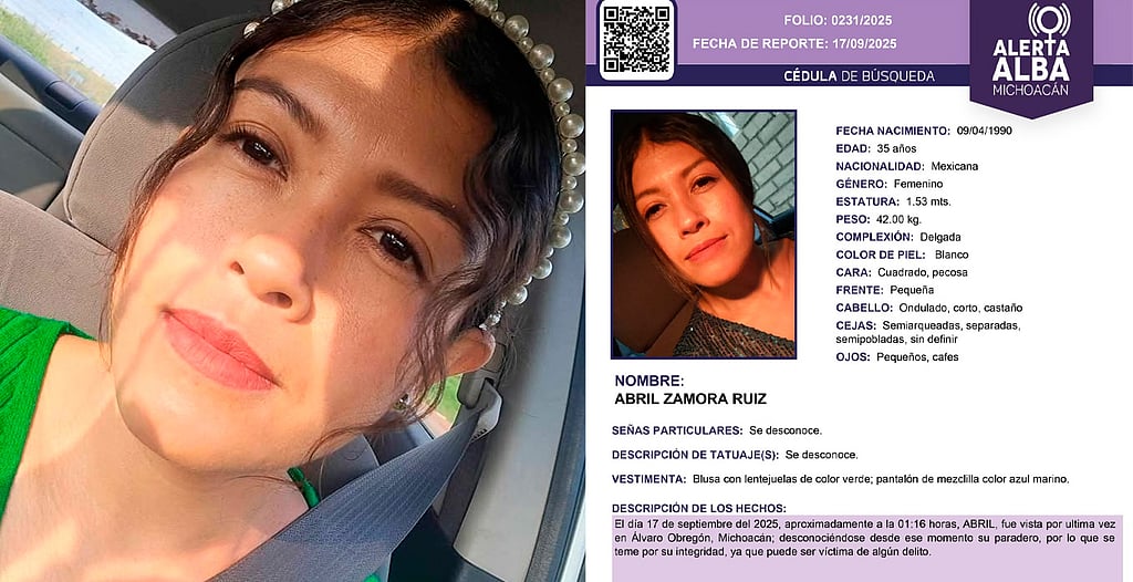 Convocan en Álvaro Obregón a brigada para localizar a la maestra Abril ...