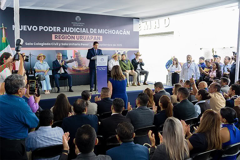 Un Poder Judicial de puertas abiertas para todas y todos los michoacanos: Hugo Alberto Gama Coria