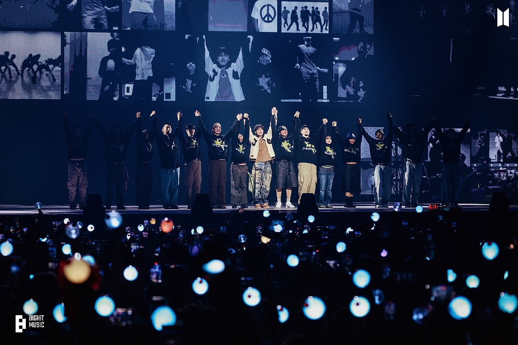 Revelan mapa oficial para conciertos de BTS en México 2026