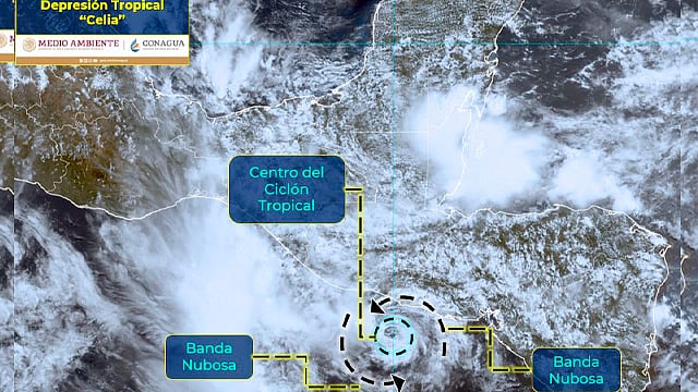 Se aleja el Huracán “Blas”, pero ahora viene “Celia”, tormenta tropical