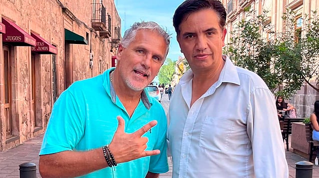 Tv Azteca: captan a Héctor Soberón en Morelia