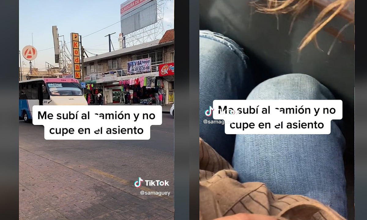 Chavo foráneo se queja de transporte en Morelia; no cupo en el asiento