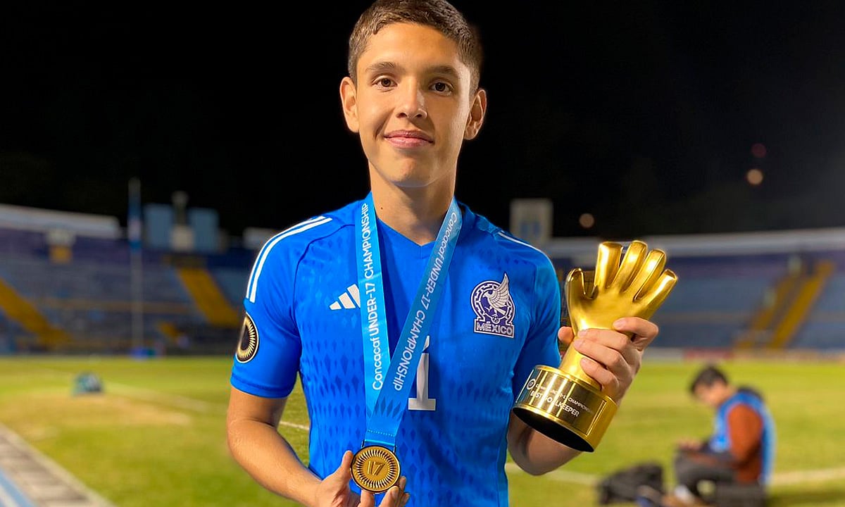 Paolo Bedolla, portero moreliano, viaja a Dubai con la Selección Sub 17