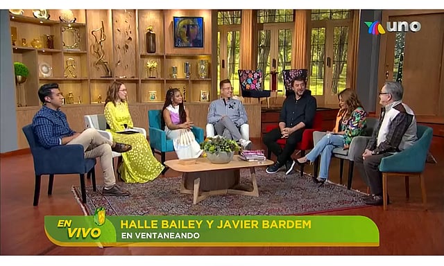 Tv Azteca: Disney lleva a Ventaneando a Halle Bailey y Javier Bardem ...