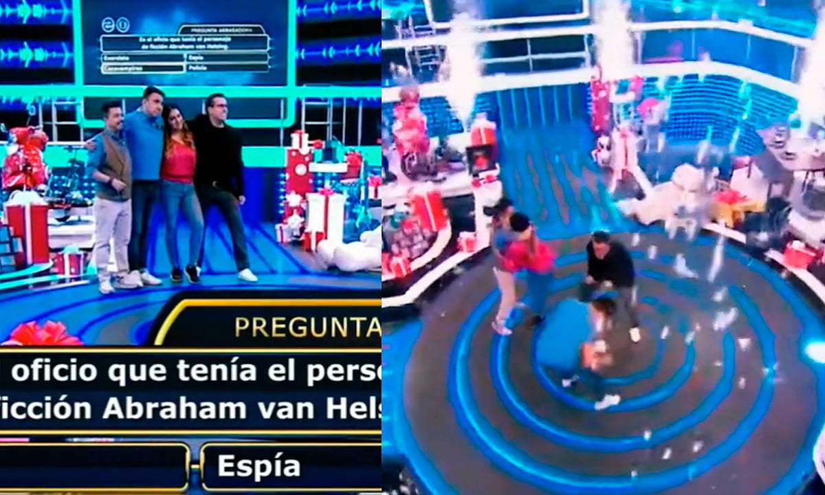 Llegan a última pregunta en Escape Perfecto y se llevan toda la jaula ...