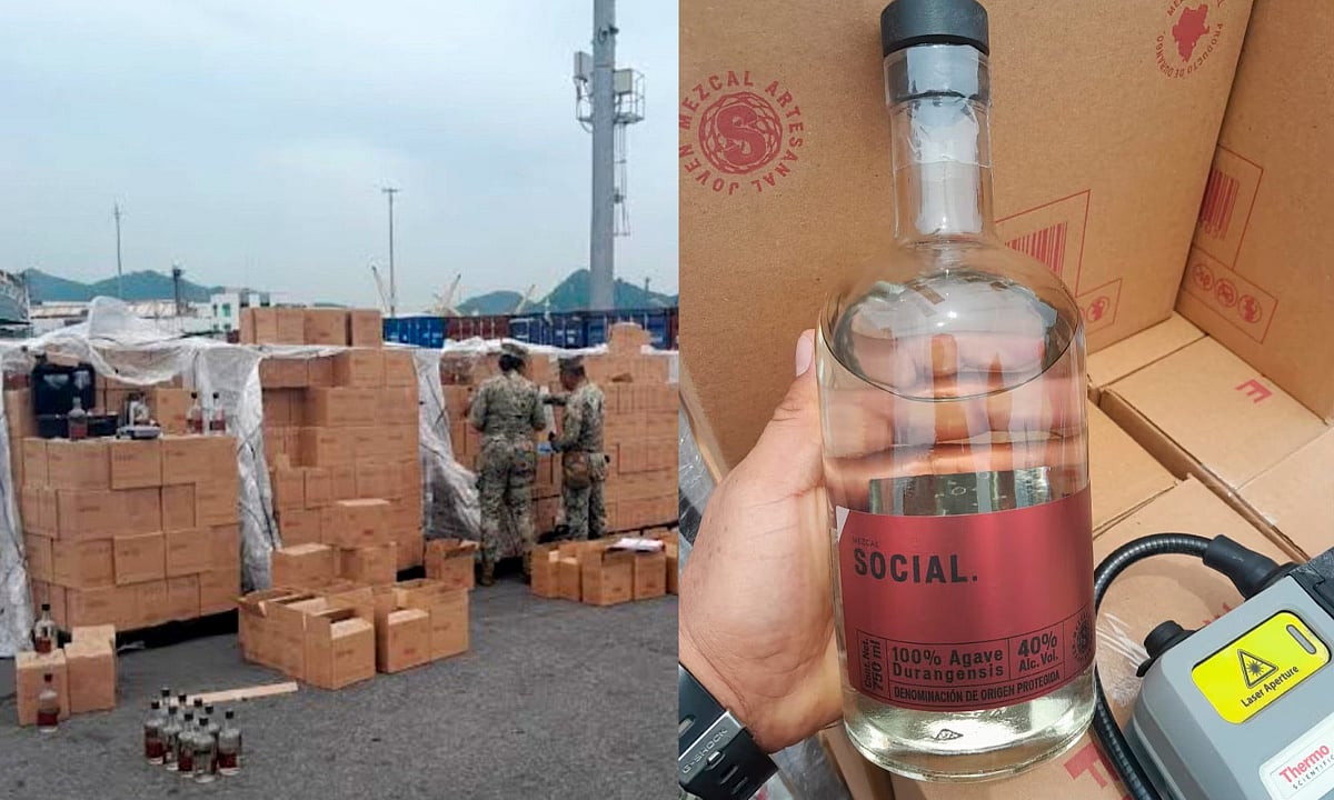 Hallan más de 5 toneladas de metanfetamina en botellas de mezcal, en ...