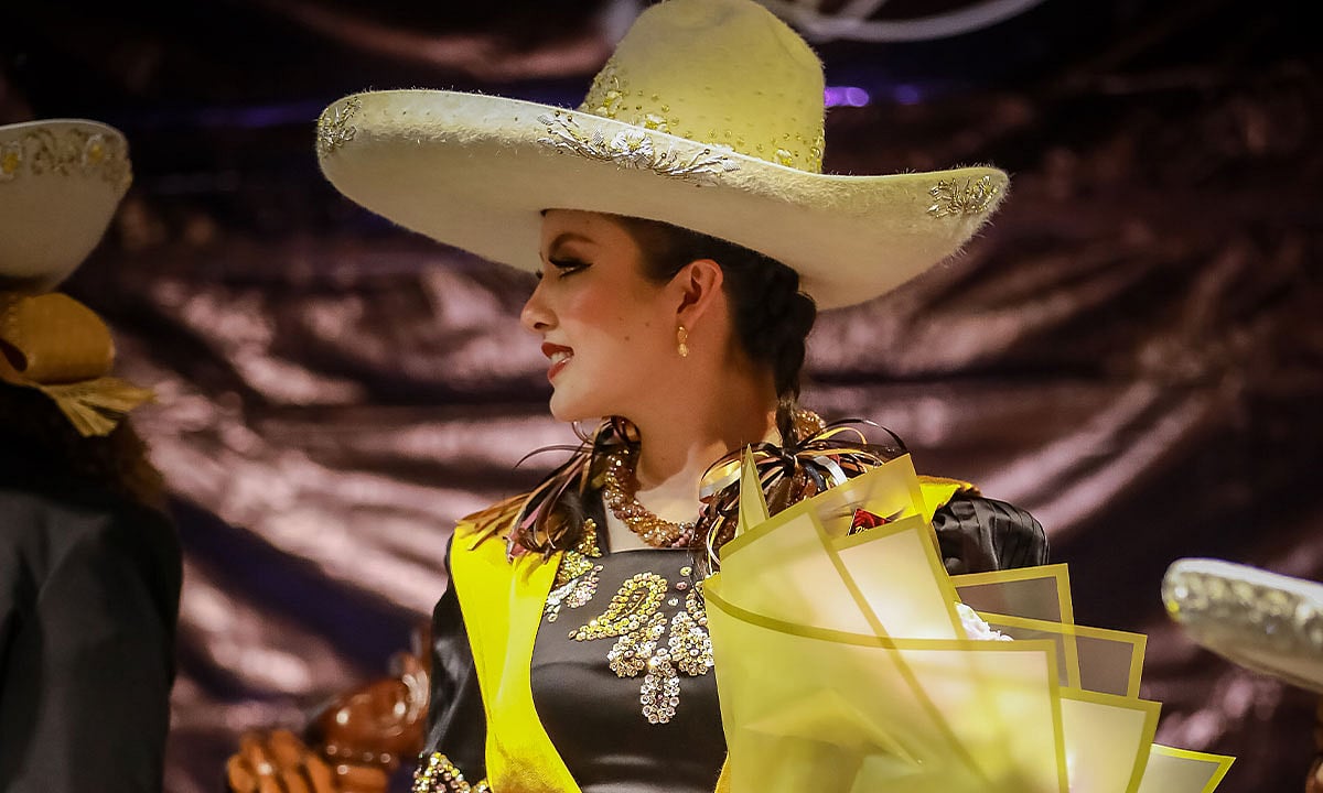Ángela Cano, nueva reina de la Asociación de Charros de Morelia