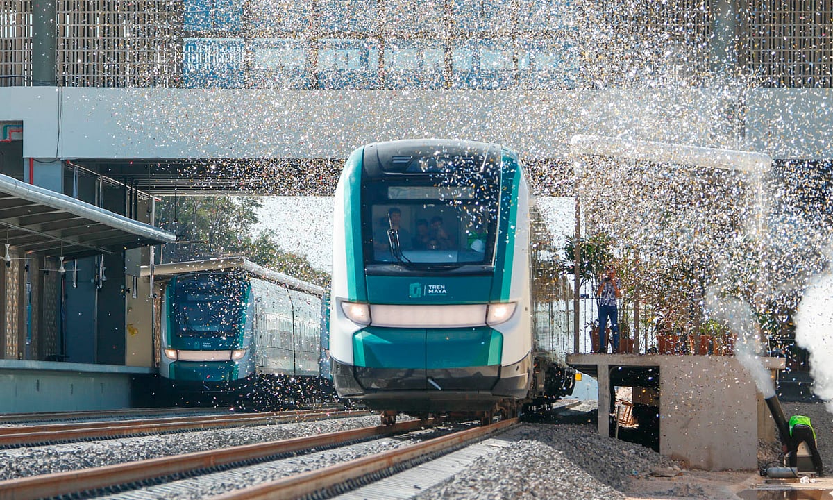 ¡Arranca! Así fue la inauguración del primer tramo del Tren Maya [VIDEO]