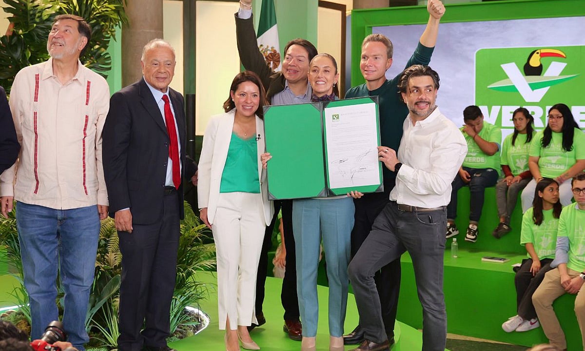 Claudia Sheinbaum Candidata PVEM a Presidencia México - Coalición ...