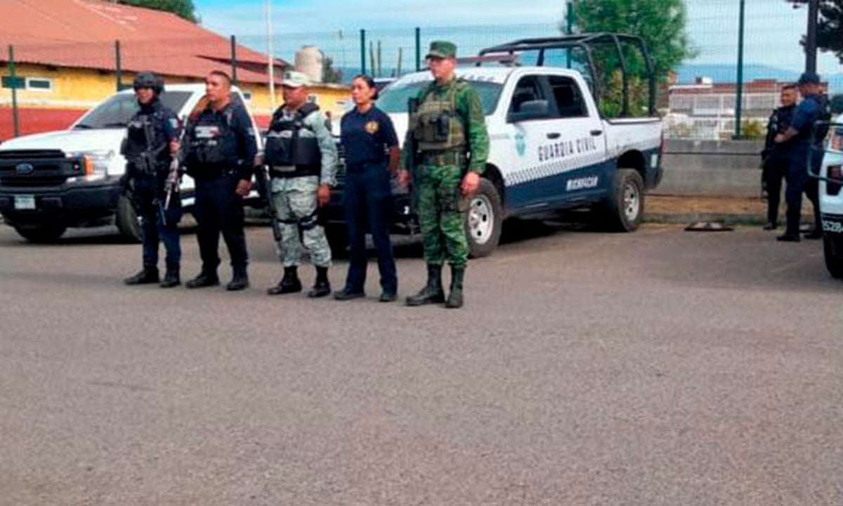 Operativo Refuerzo Uruapan Coordinación De Agentes Estatales Y
