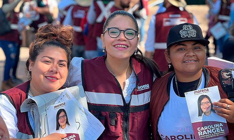 Carolina Rangel Impulsa República Feminista con Claudia Sheinbaum ...