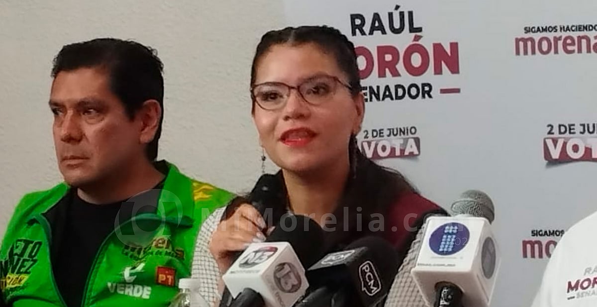 Carolina Rangel espera aprobación del INE para debate en Distrito X Morelia