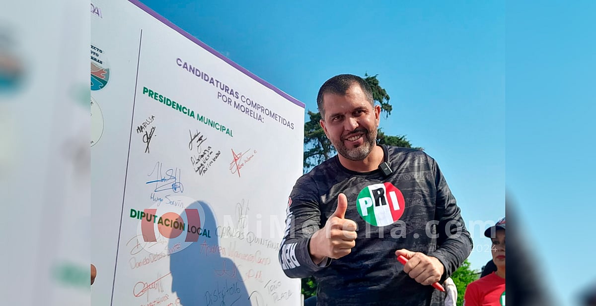 Firma René Valencia agenda ciudadana “Por ti, por mí, por nuestra ciudad”