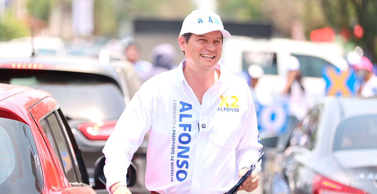 Alfonso Martínez Alcázar: el favorito de Morelia se fortalece en campaña