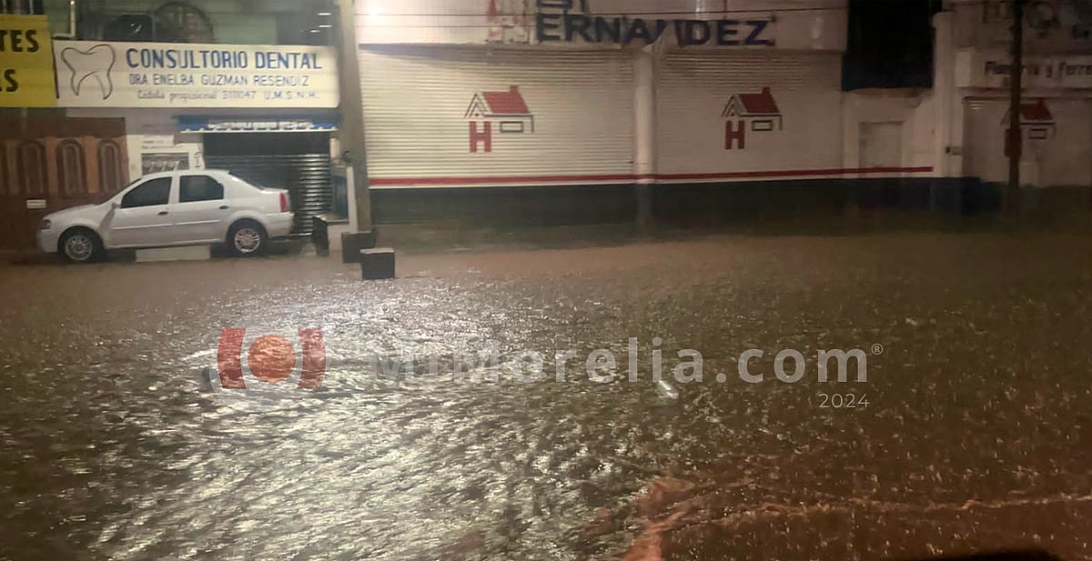 Fuertes lluvias generan encharcamientos e inundaciones en salida a ...