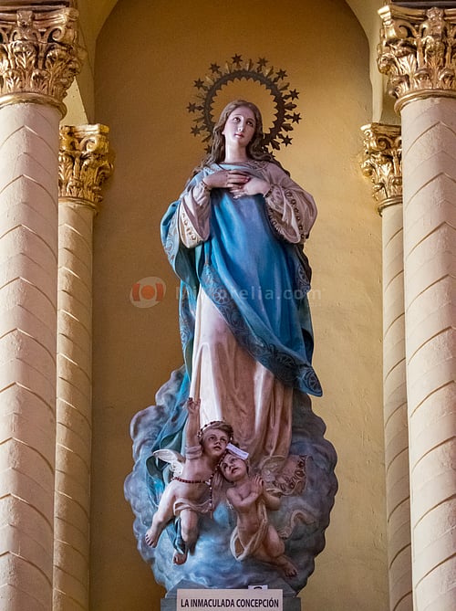 ¿Sabes qué simboliza el dragón de la Parroquia de la Inmaculada en Morelia?