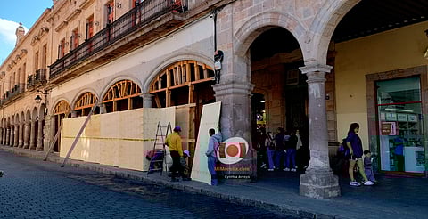 Rehabilitación del portal Aldama tardaría aproximadamente 3 semanas: INAH