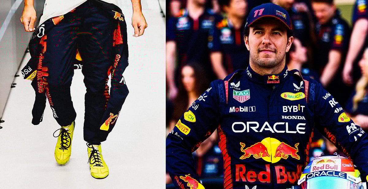 Checo Pérez subasta sus icónicas botas de F1 en apoyo a su fundación