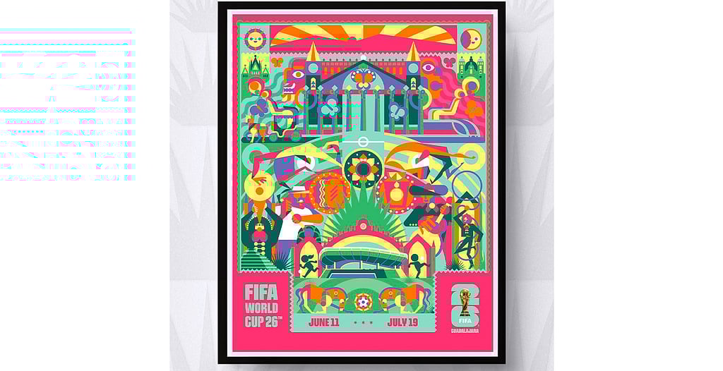 Guadalajara revela su póster para el Mundial 2026