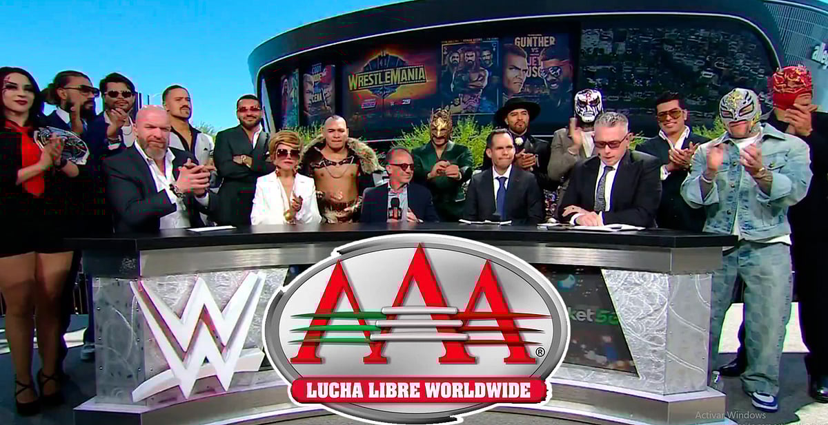 ¡Histórico! WWE compra la Triple AAA y anuncia evento conjunto en junio