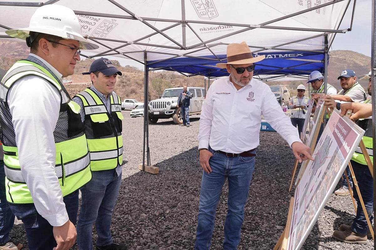 Obra vial que conectará las salidas Pátzcuaro y Quiroga en Morelia, con ...