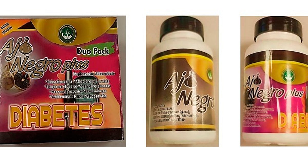 Alerta por “Ajo Negro Plus”, suplemento engañoso contra la diabetes