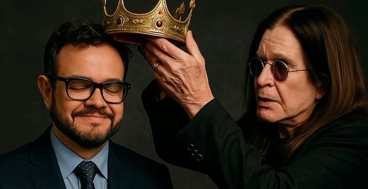 Aleks Syntek comparte imagen de IA con Ozzy y se dice el heredero ...