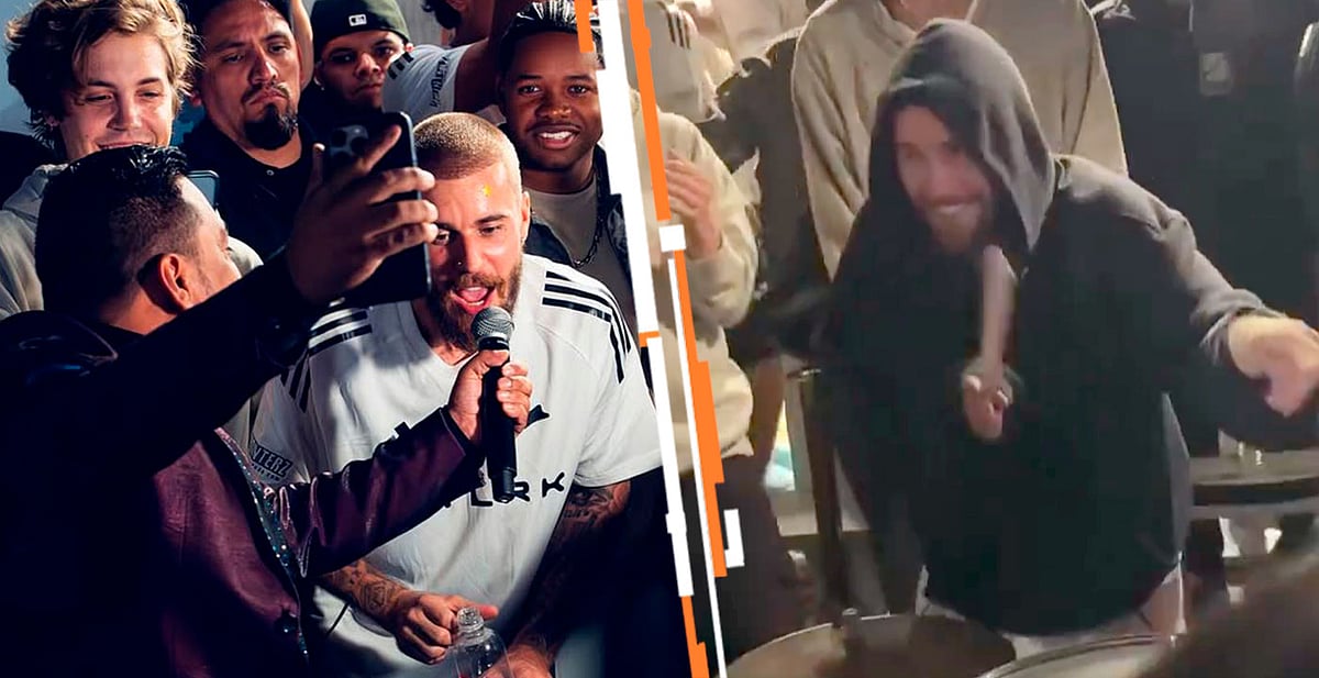 Justin Bieber toca tambora con banda sinaloense en LA