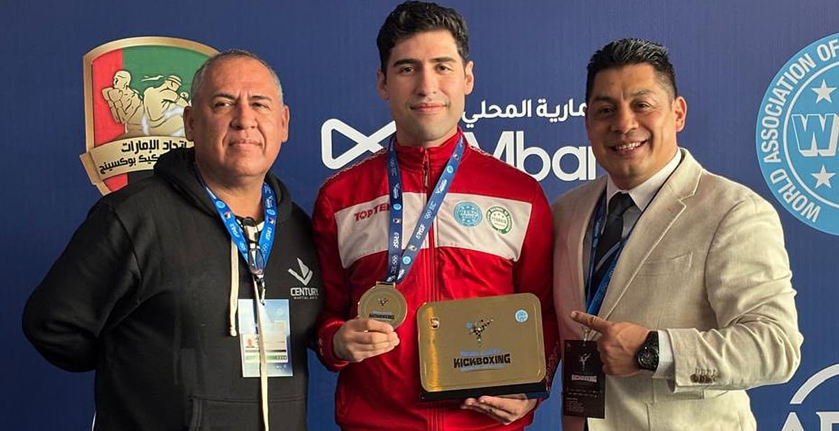Héctor Solorio gana oro en Mundial de Kickboxing 2025