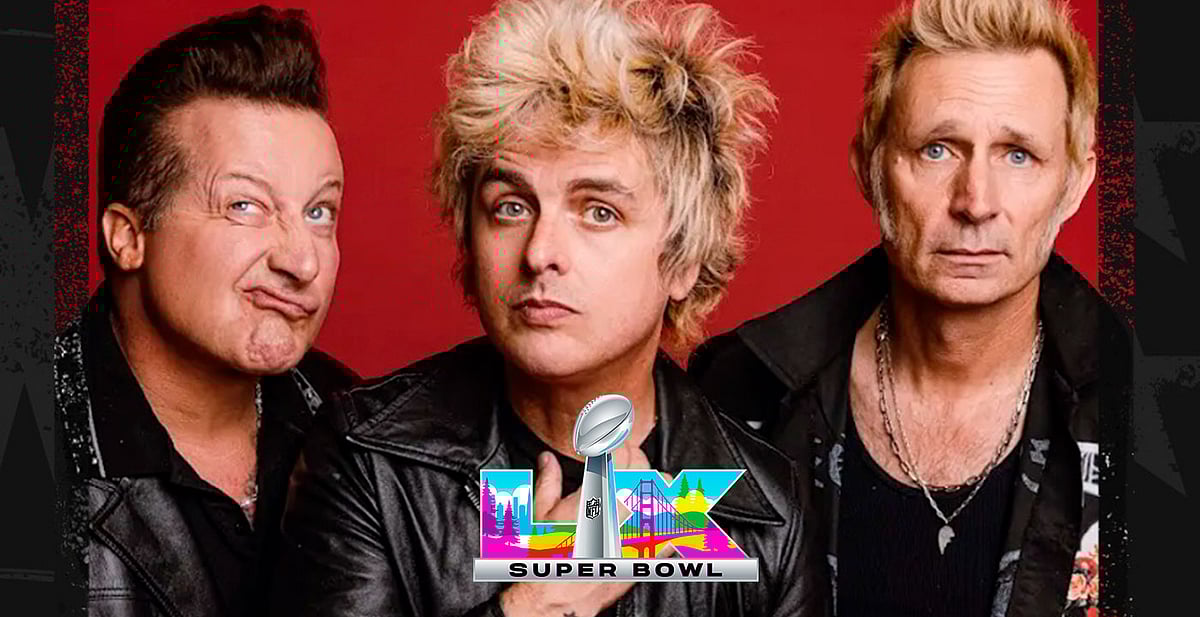 Green Day abrirá el Super Bowl 60 con una ceremonia histórica