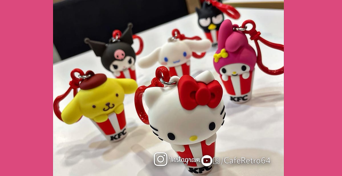 Hello Kitty y sus amigos llegan a KFC México con llaveros coleccionables