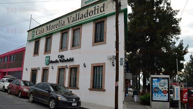 Cometen un robo en sucursal de la caja Morelia-Valladolid