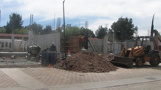 Por concluir, la primera fase del nuevo edificio del IMCED