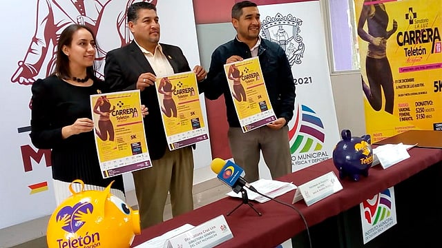 Presentan tercera Carrera Teletón en Morelia