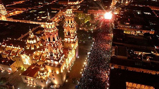 ¡Ven a ver las mejores fotos de Instagram por el aniversario de Morelia!