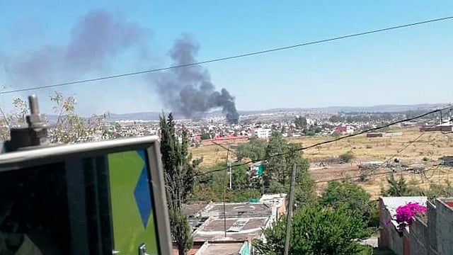 Humo visto en distintas partes de Morelia fue por quema de llantas y basura