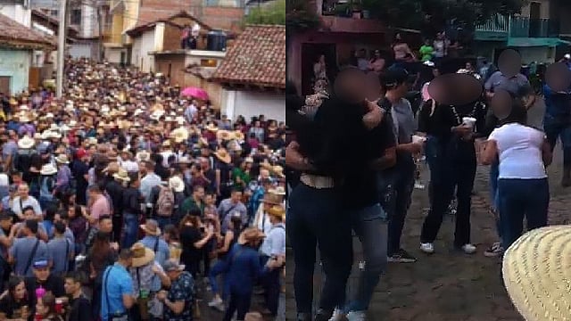En pleno pico de la pandemia, Purépero hace fiesta patronal