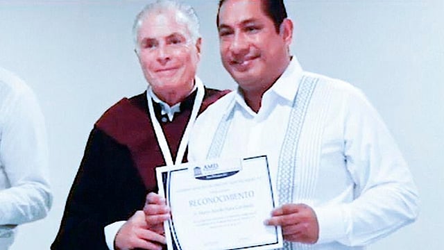 Marco Nava, nuevo secretario Nacional de la AMD