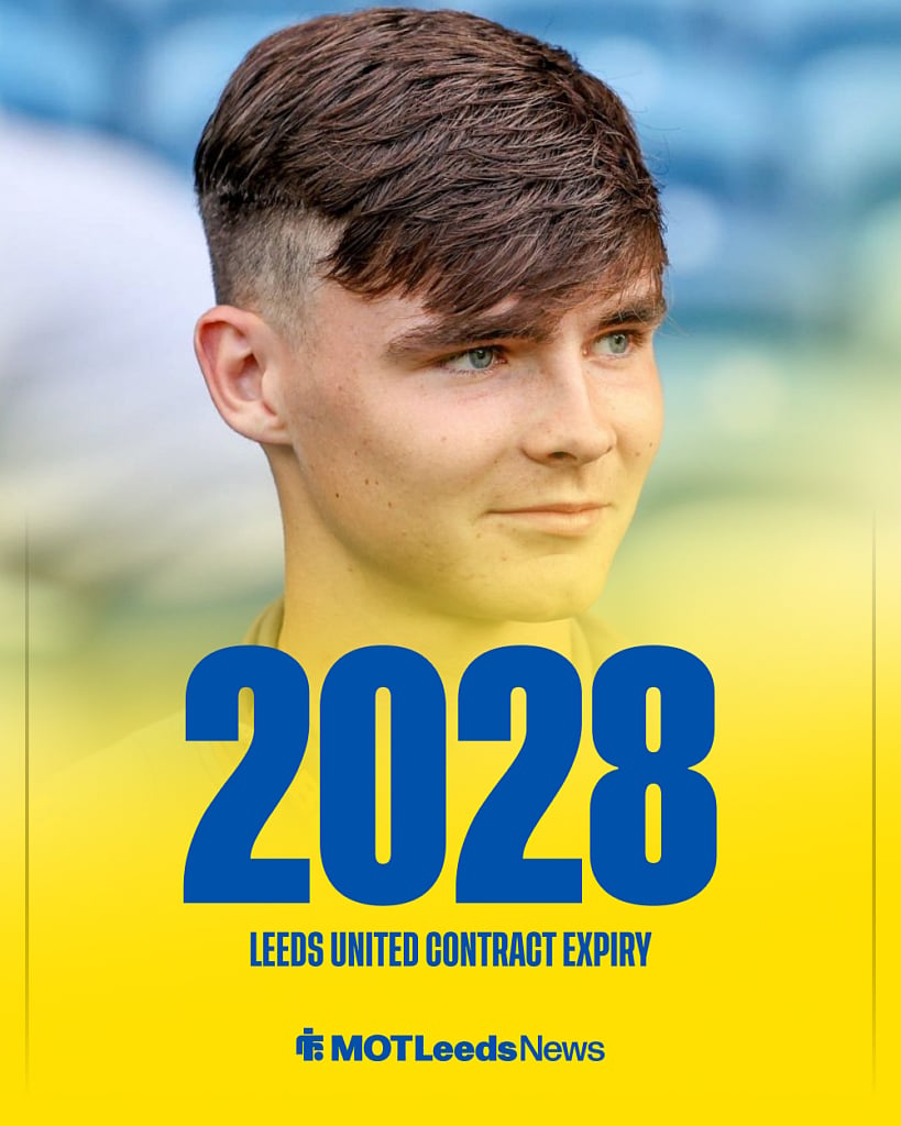Charlie Crew's Leeds United contract situation examined after Elland ...
