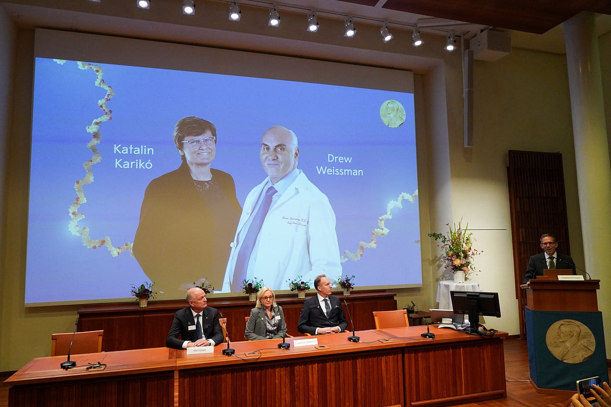 COVID-19 vaccine creators Weissman & Kariko win Nobel for Medicine