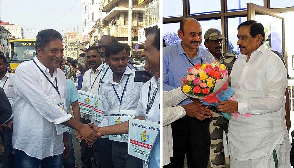 Karnataka polls: Actor Prakash Raj, TDP urge voters to reject BJP