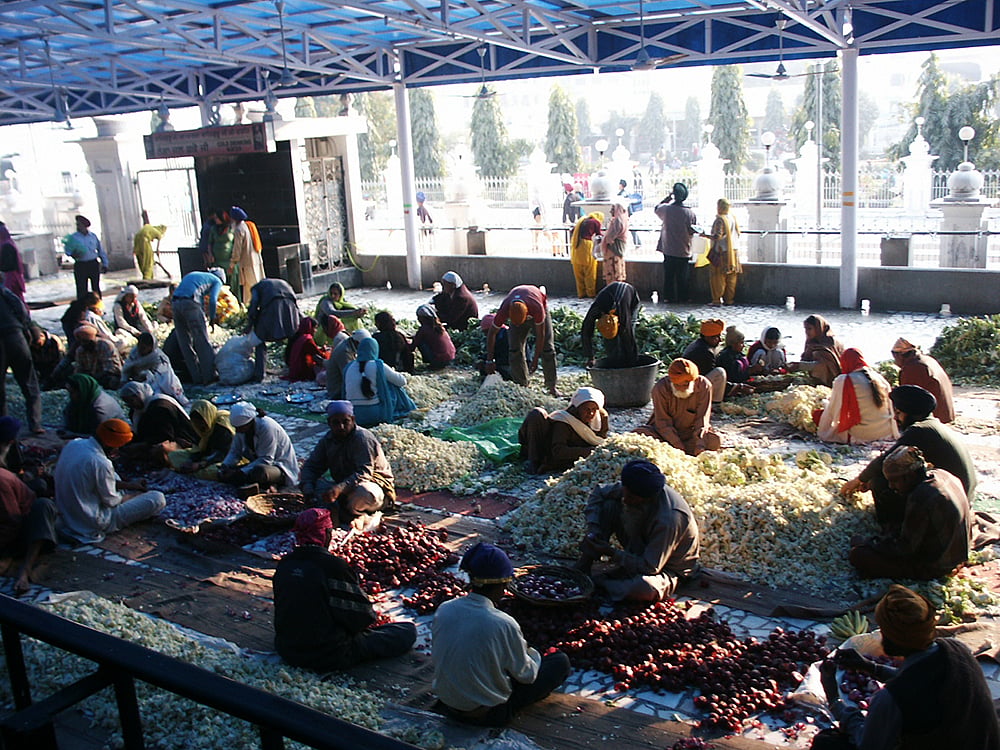 Golden Temple’s langar hall—world’s biggest community kitchen