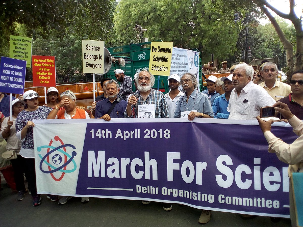 Scientists protest Centre’s apathy towards science, education, research