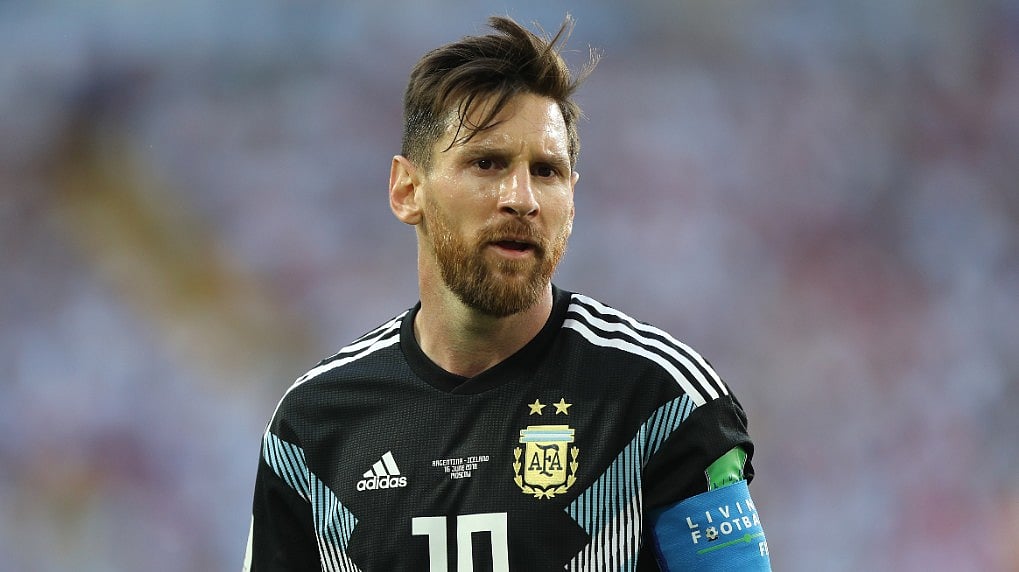 ARG 0 CRO 3: Lionel Messi can console himself with World Cup replica