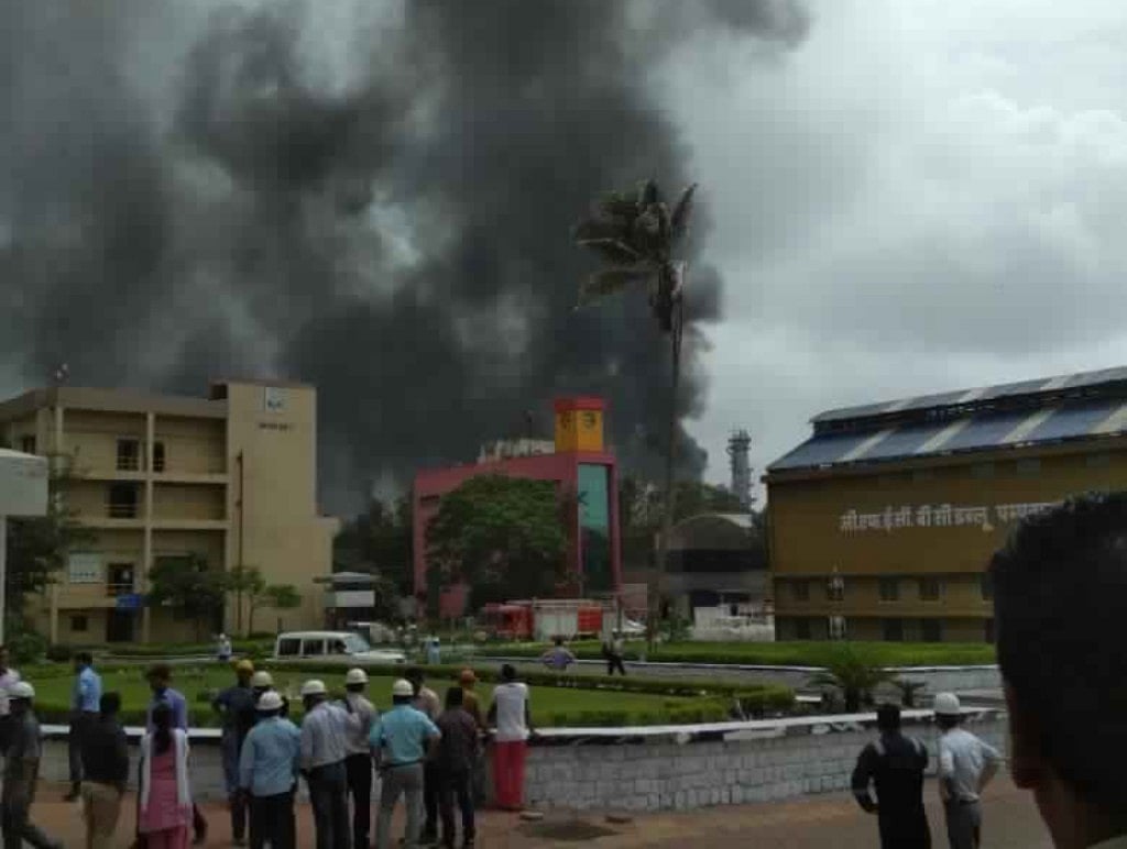 43 injured at massive fire at BPCL’s Mumbai refinery