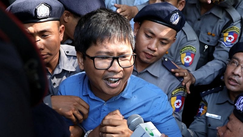 Reuters reporters jailed for seven years in Myanmar ‘state secrets’ case