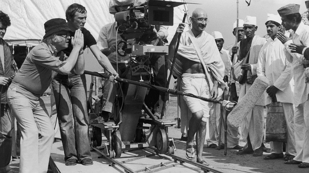 Mahatma Gandhi, subject of many films, wasn’t a film buff himself